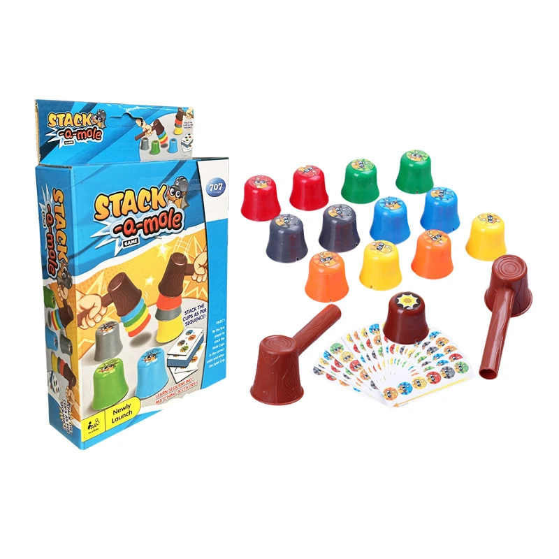 Quick-Stacking-Cup-Game-20-Challenges-Color-cognition-Children-s-Puzzle ...