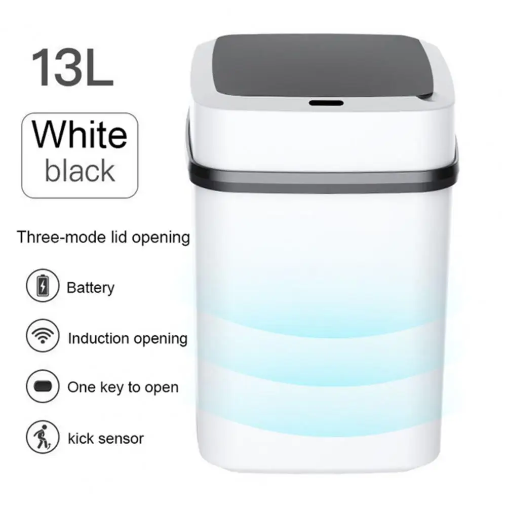 Electric-Trash-Can-Sensitive-Mute-Odor-Isolation-Waterproof-Useful ...