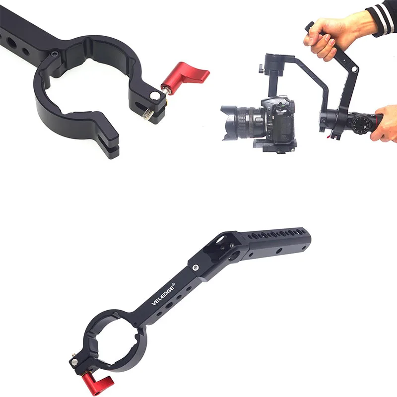 Camera Mounting Handheld Gimbal Grip Extension Arm Monitor Microphone ...