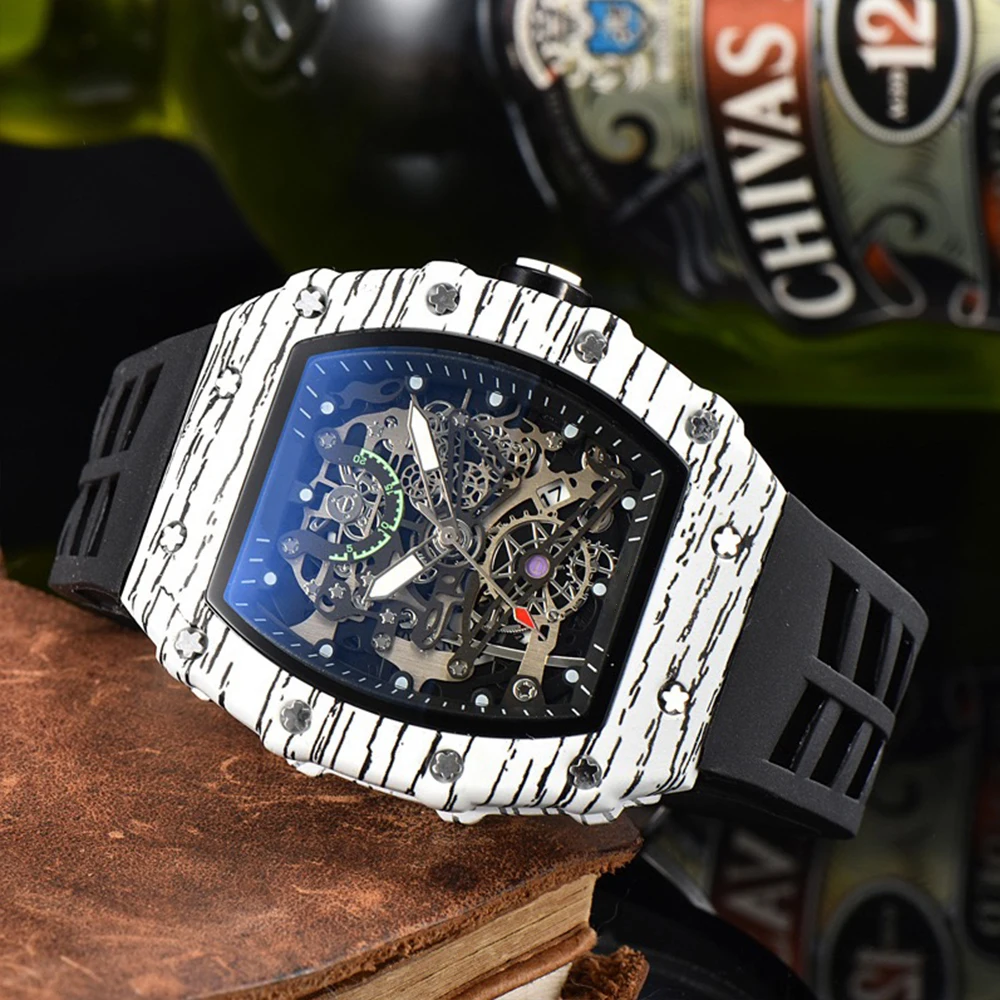 Graffiti men's watch dial printed watch barrel shaped Richard Coupe ...