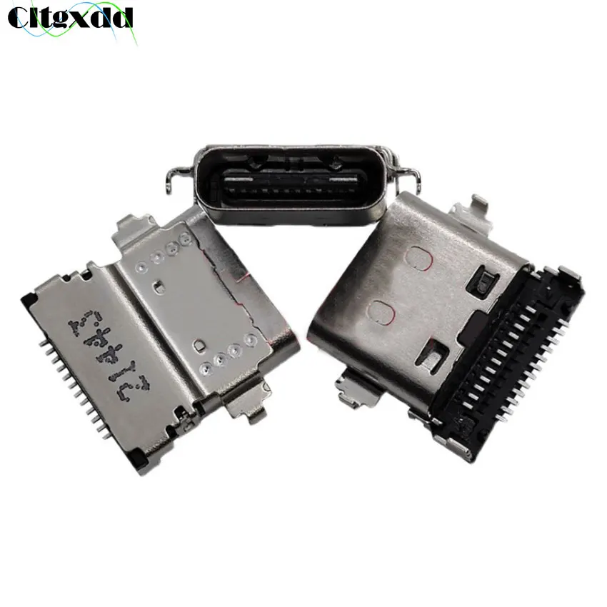 Cltgxdd 1pcs DC Jack USB Type-C Power Female Socket Charging Port ...