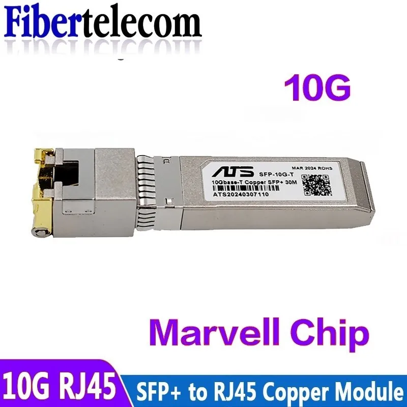 SFP-10G-Base-T-GBIC-Gigabit-Port-SFP-RJ45-Module-Code-2-5G-Compatible ...