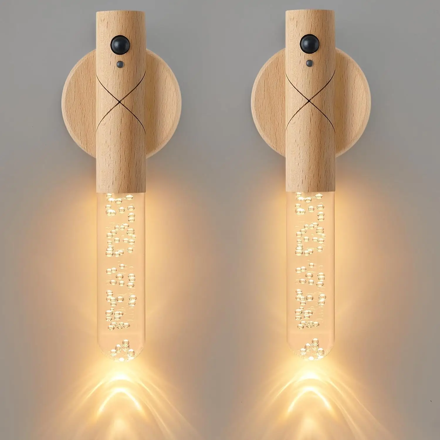 LED-Wood-USB-Night-Light-Magnetic-Wall-Lamp-Kitchen-Cabinet-Closet ...