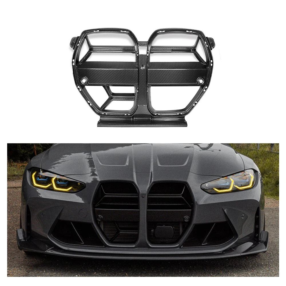 For BMW M3 M4 2021-2024 G80 G82 Genuine Dry Carbon Fiber CSL-Style ...