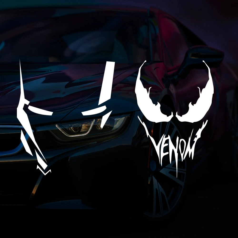 Calcoman-as-de-PVC-de-estilo-de-coche-calcoman-as-de-Venom-de-Iron-Man ...
