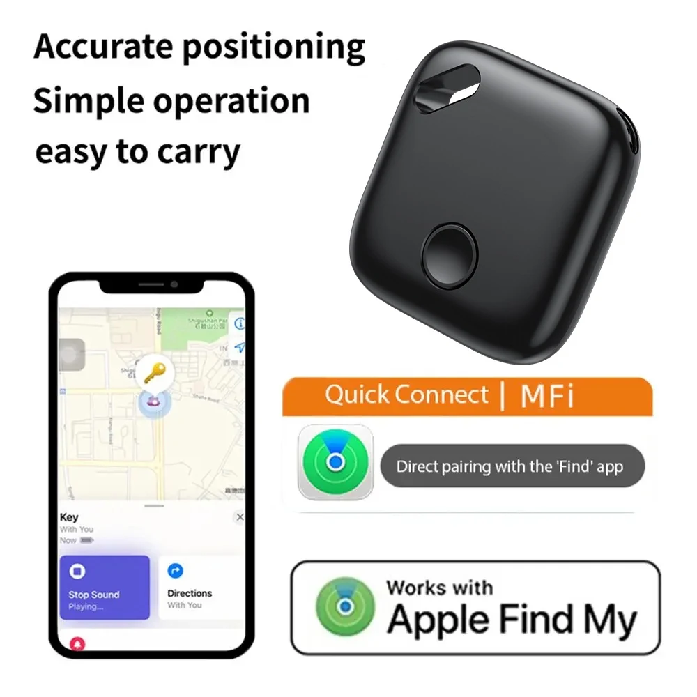 Smart-iTag-Works-with-Find-My-APP-Mini-Key-Finder-Locator-Portable ...