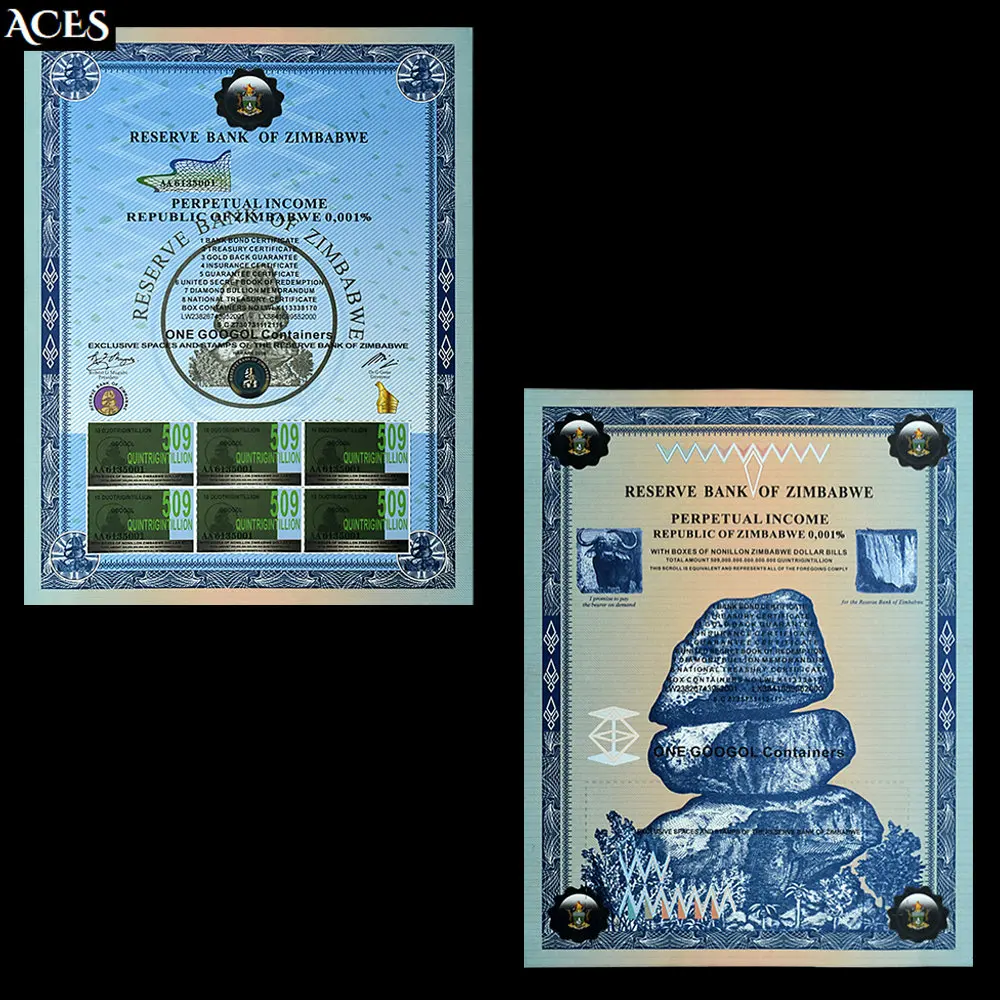 Zimbabwe-Banknotes-One-Googol-Containers-Certificate-509 ...