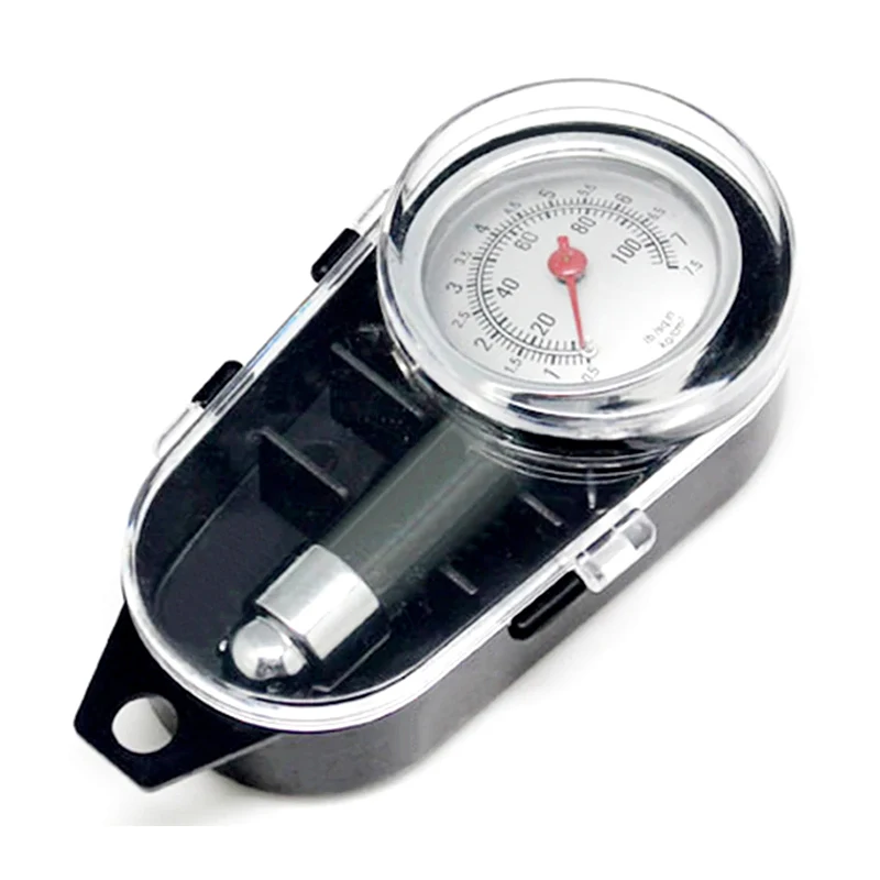 Auto Tire Air Pressure Gauge Metal Truck Racing Tire Pressure Measuring ...