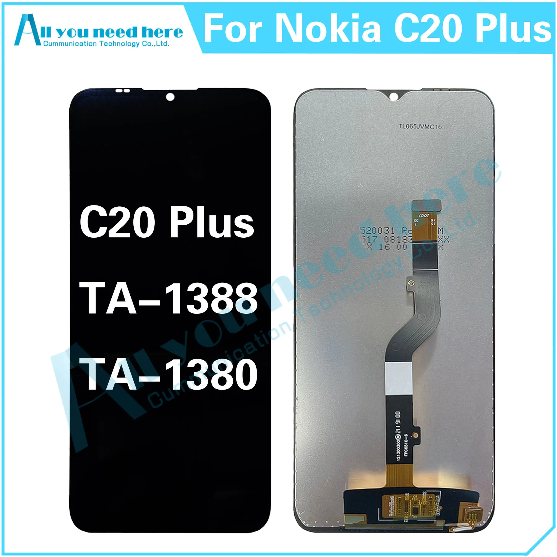 100-Test-For-Nokia-C20-Plus-TA-1388-TA-1380-C20Plus-LCD-Display-Touch ...