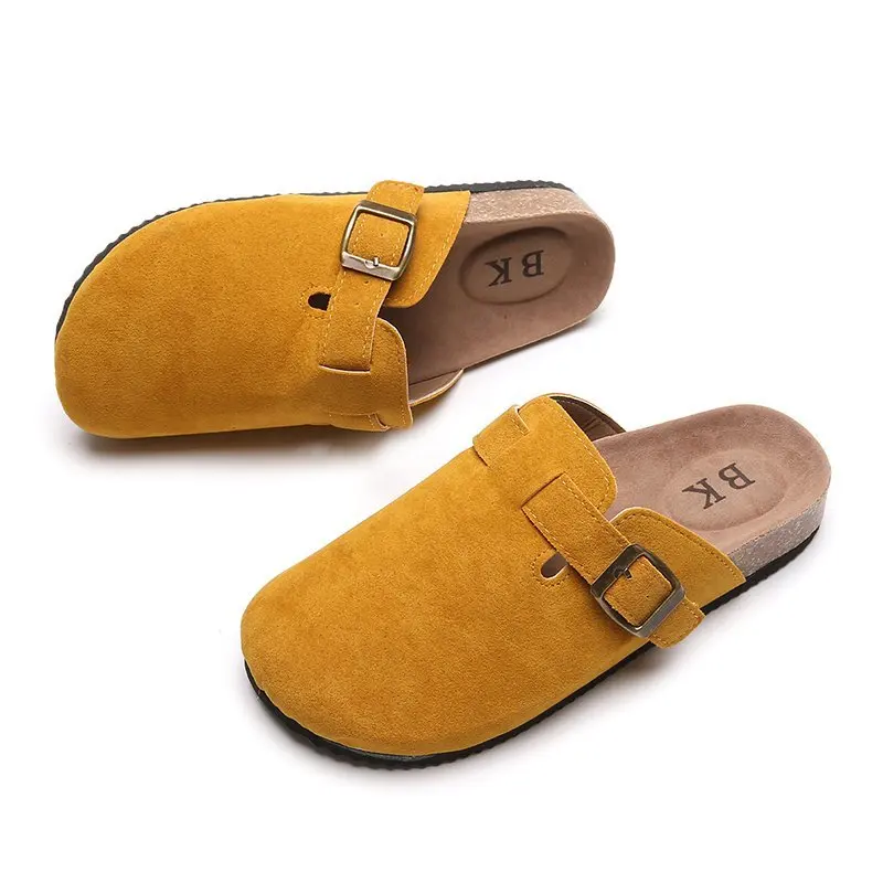 Round Toe Slippers | Suede Slippers | Slides | Shoes | Women's Slippers ...