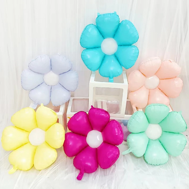 5Pcs-Set-Candy-Color-Daisy-Balloon-Sun-Flower-Foil-Balloons-Photo-Props ...