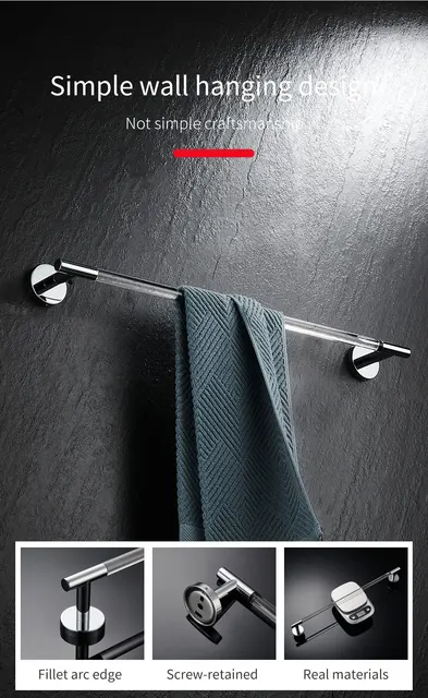 Porte Serviette Salle de Bain Design