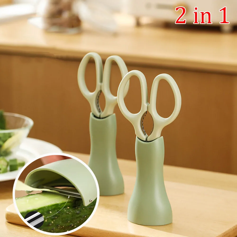2-IN-1-Household-Multifunctional-Scissors-Kitchen-Chicken-Bones-Food ...