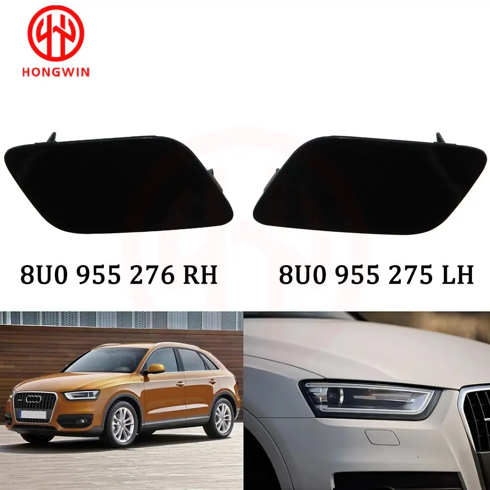 Front-Bumper-Left-Right-Headlight-Washer-Nozzle-Cover-Headlamp-Water ...