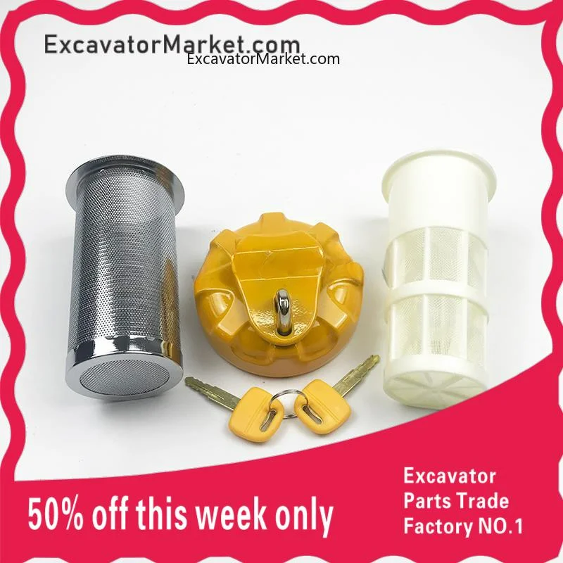 High-Quality-For-XCMG-XE75D-80-60-135-150-210-335-Fuel-tank-cap-Diesel ...