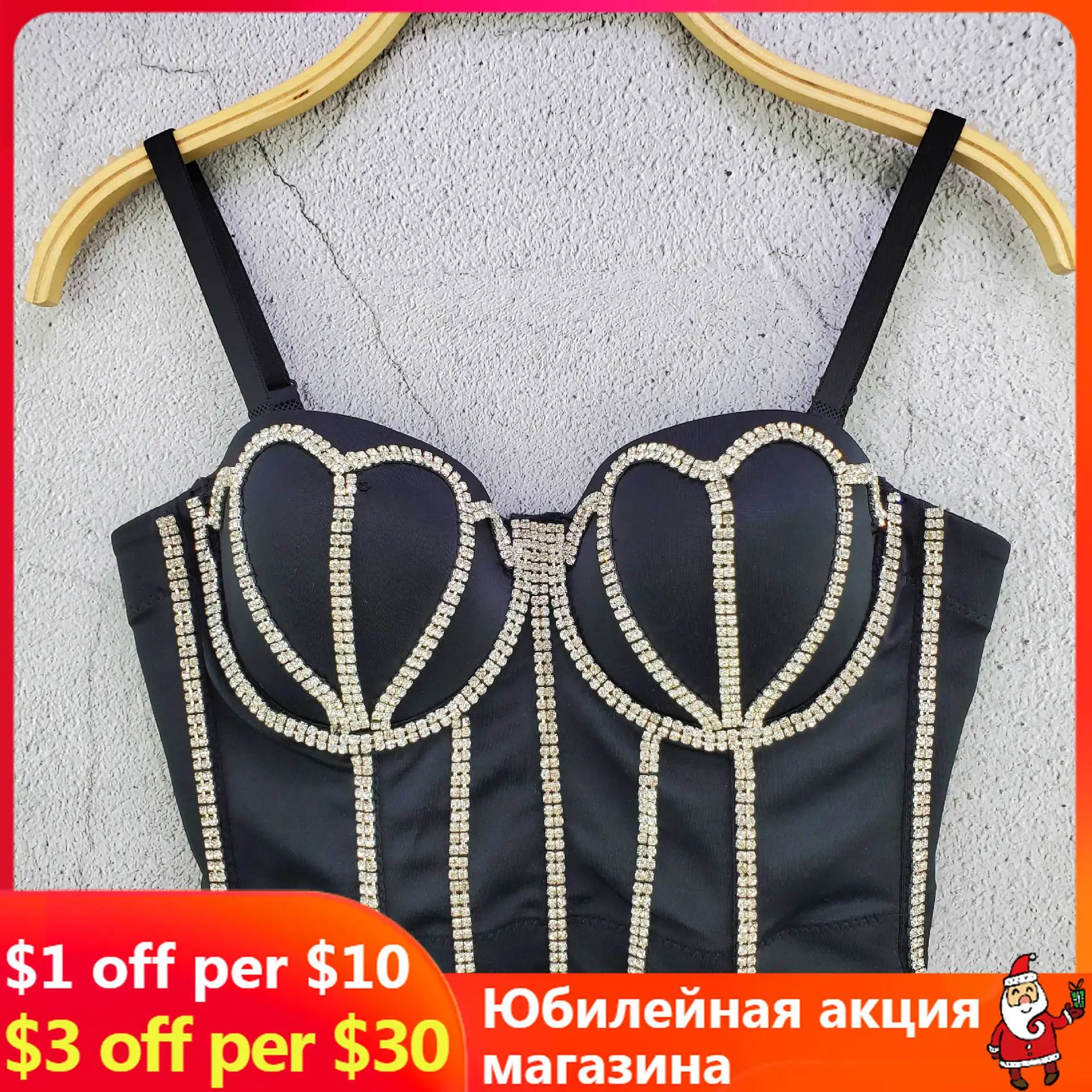 Mesh-Push-Up-Bralet-Women-s-Corset-Bustier-Bra-Night-Club-Party-long ...