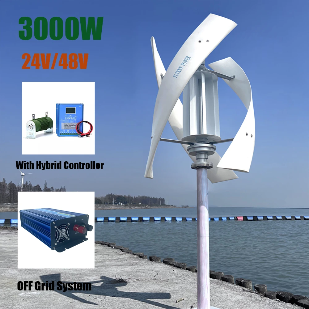 Wind Power Turbine Generator 3000w Motor | Generator Free Energy ...