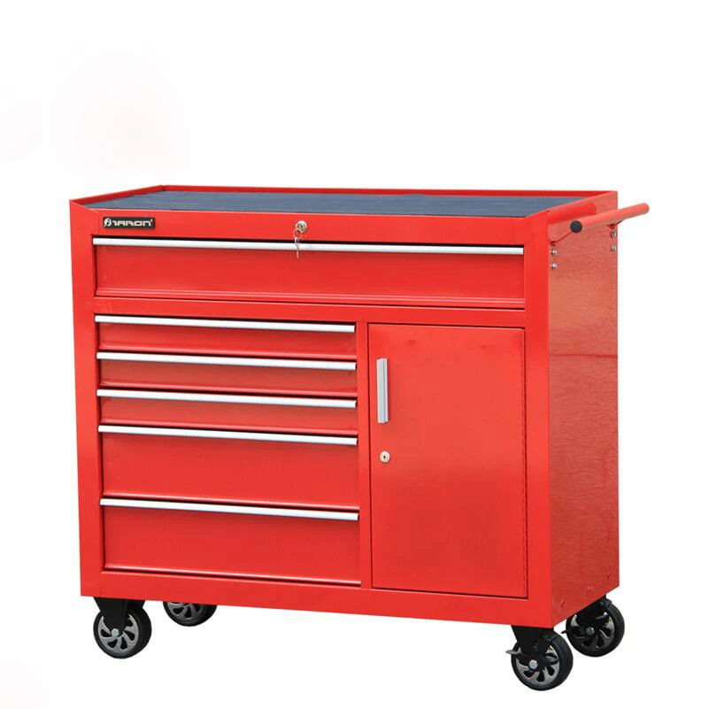 Large Multi Function Tool Cabinet Mobile Tool Cart Lock Toolbox ...