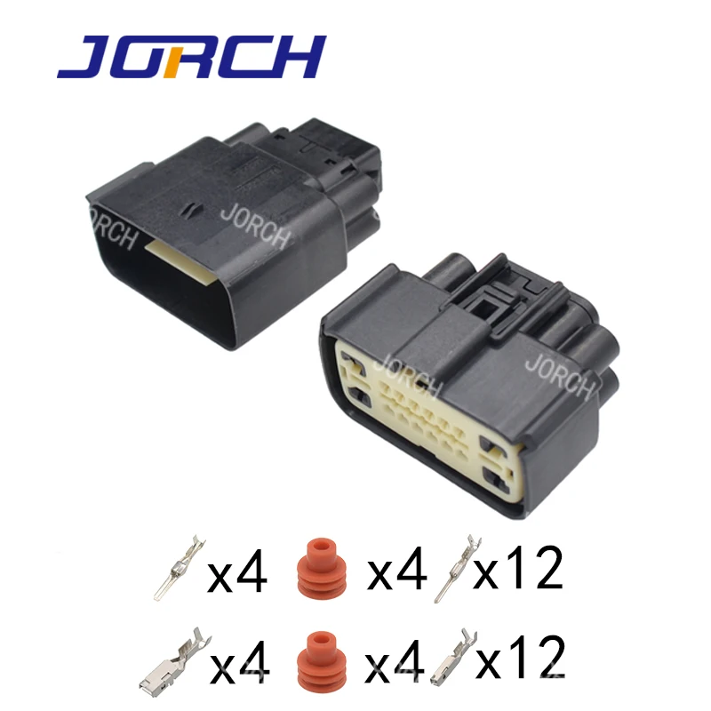 Molex-오리지널 MX150 시리즈 16 핀 방수 인라인 전기 커넥터, 34986-1601 34985-1601