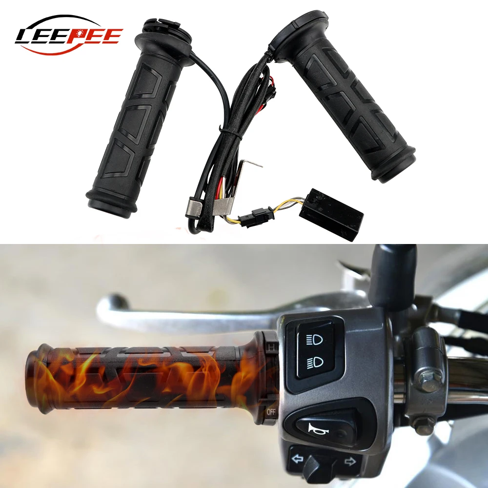 12V-Heater-Motorcycle-Grips-Electric-Heated-Covers-Temperature ...