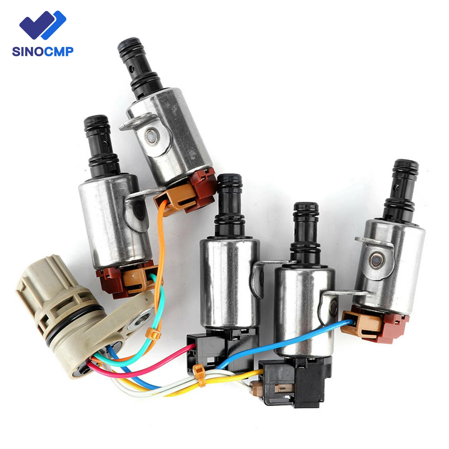 5pcs 28500 PRP 004 28360 PRP 003 Transmission Shift Solenoid wth ...