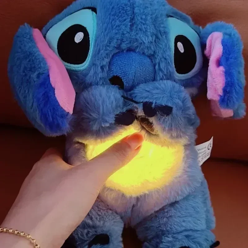New-Disney-Stitch-Breathing-Soothing-Music-Plush-Doll-Lilo-Stitch-Baby ...