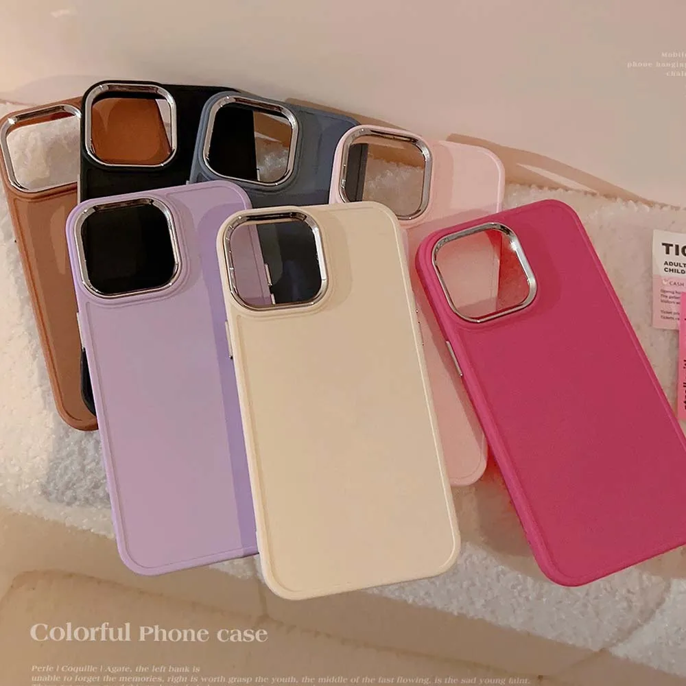 Ins matte jane plated phone case for iphone 11 12 promax x xr xsmax 13 ...