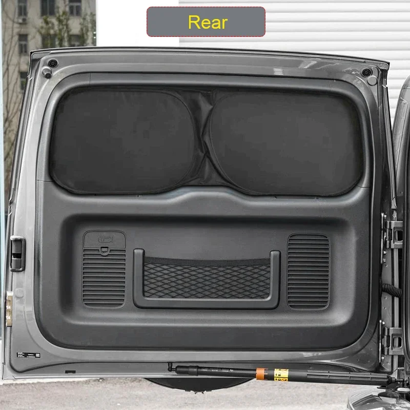 Car Black Window Privacy Sunshade Anti-UV Heat Insulation For BYD DENZA ...