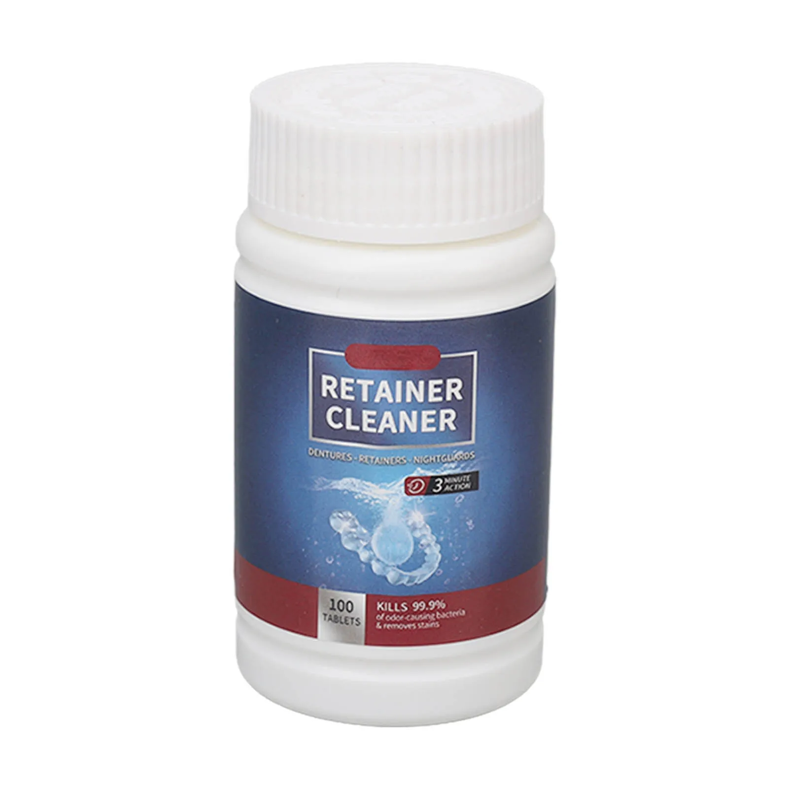 100PCS-Denture-Cleaning-Tablets-Removes-Odor-Oral-Cleaning-Retainer ...