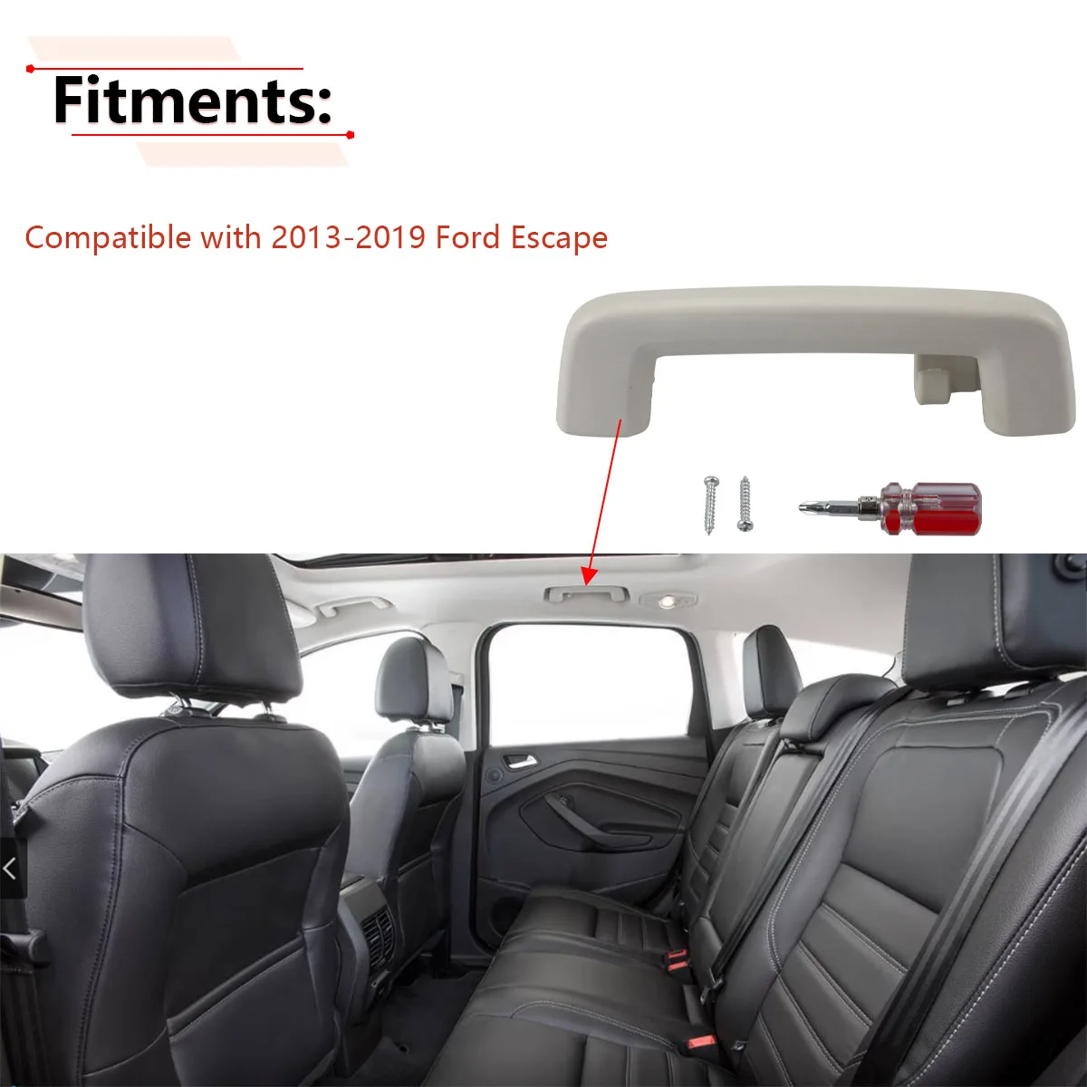 Car-Roof-Pull-Grab-Assist-Handle-Front-Rear-for-Ford-Escape-2013-2014 ...