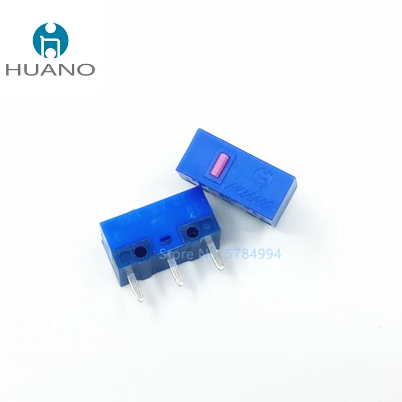 Free-shipping-10-100PCS-New-arrival-HUANO-Micro-switch-Blue-Shell-Pink ...