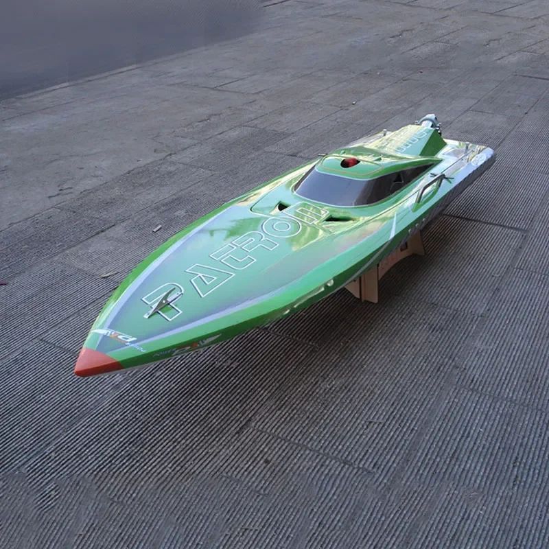 RC Oil-powered Speedboat 29CC Racing Yacht Model Finished Ship Model ...