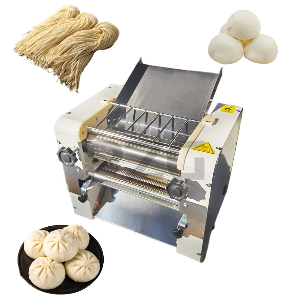 Electric-Dough-Roller-Noodle-Press-Machine-Stainless-Steel-Desktop ...