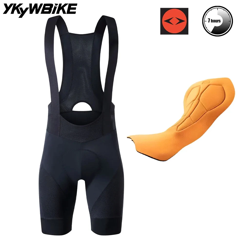 YKYW Elastic Interface Men Cycling Bib Shorts Summer Breathable Bike ...