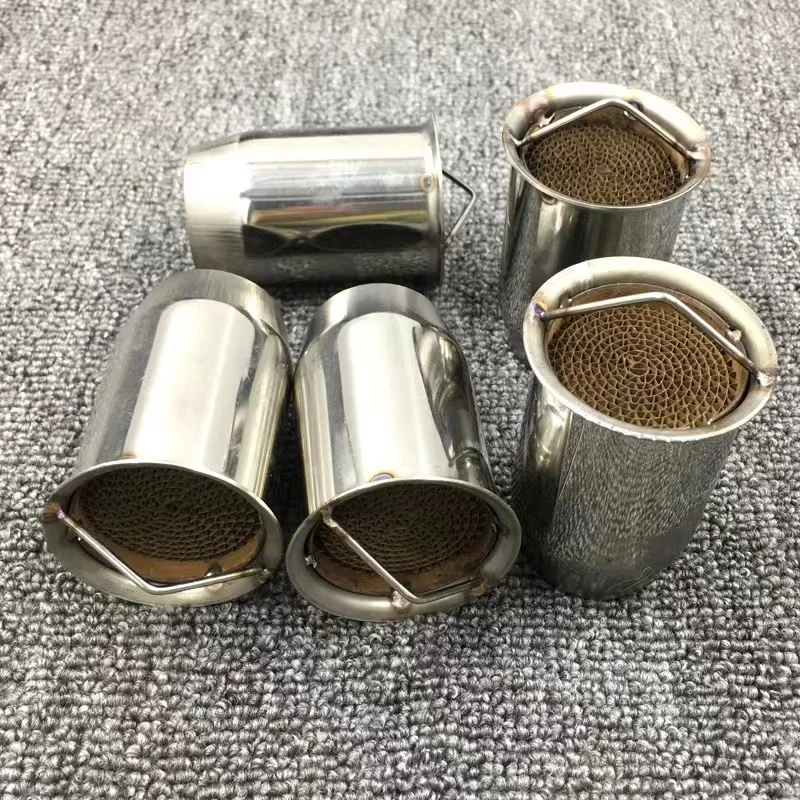 Alconstar-51mm-60mm-Inlet-Motorcycle-Exhaust-Muffler-Catalyst-DB-Killer ...