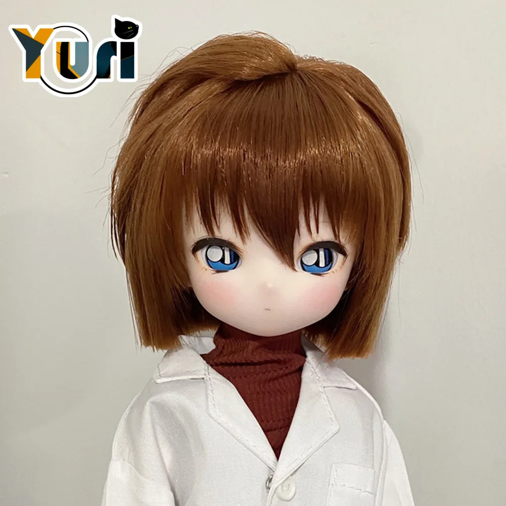 Bjd Doll Use Anime Detective Conan Haibara Ai Short Wig Cosplay ...