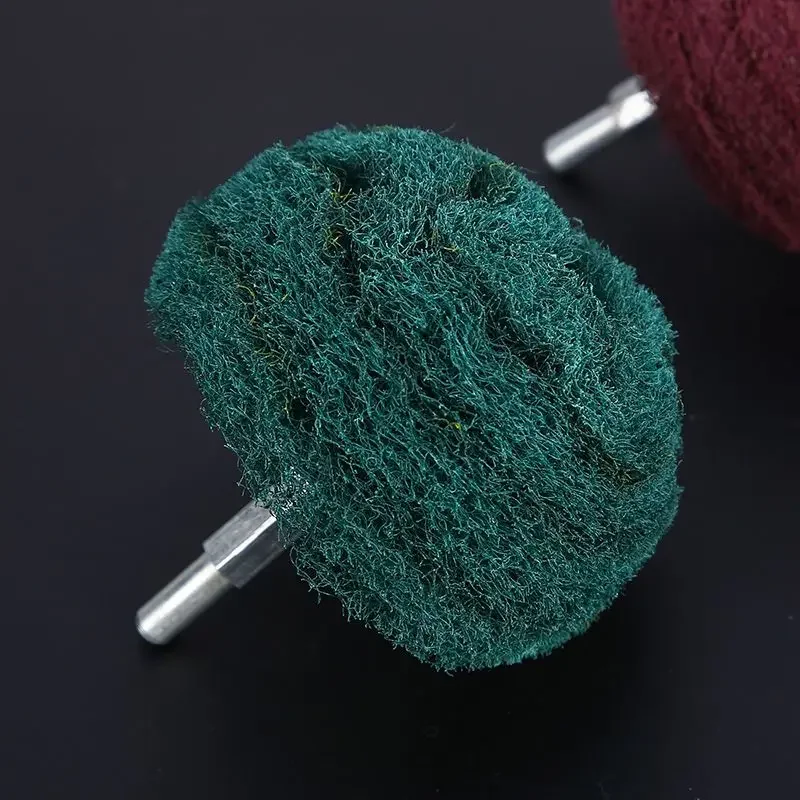 1PCS-6mm-Shank-Mounted-Abrasive-Sanding-Mop-Buffing-Wheel-with-Mushroom ...