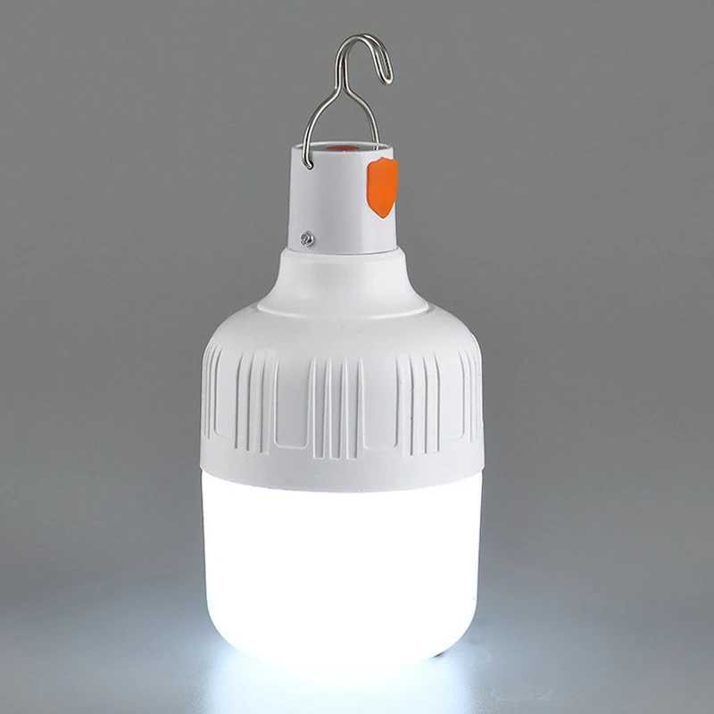 Waterproof LED Camping Light 20W 40W 80W LED Light Bulb With Hook Super ...