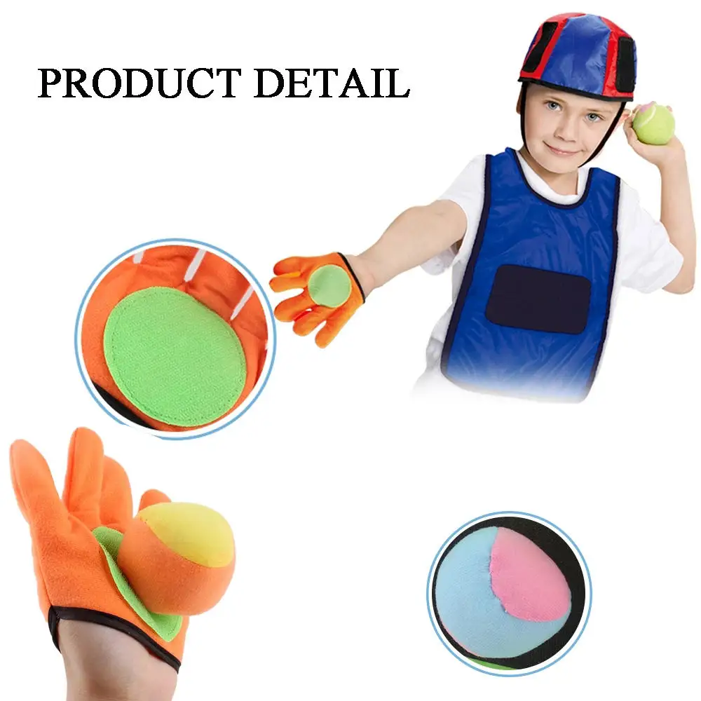 1-Set-Kids-Sucker-Sticky-Ball-Toy-Outdoor-Fun-Sports-Catch-Ball-Game ...