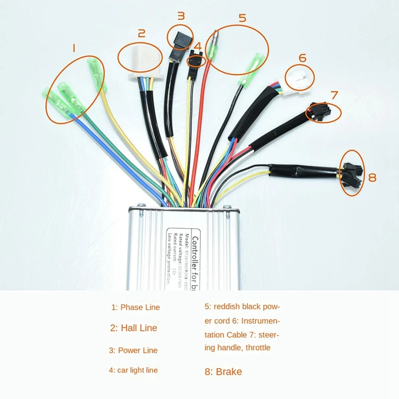 KT Display LCD3 Ebike LCD Display 36V 48V Electric Bike Accessories ...