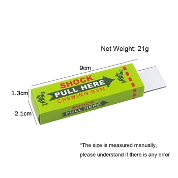 Electric Shock Chewing Gum Prank Toys Close-up Magic Tricky Props ...