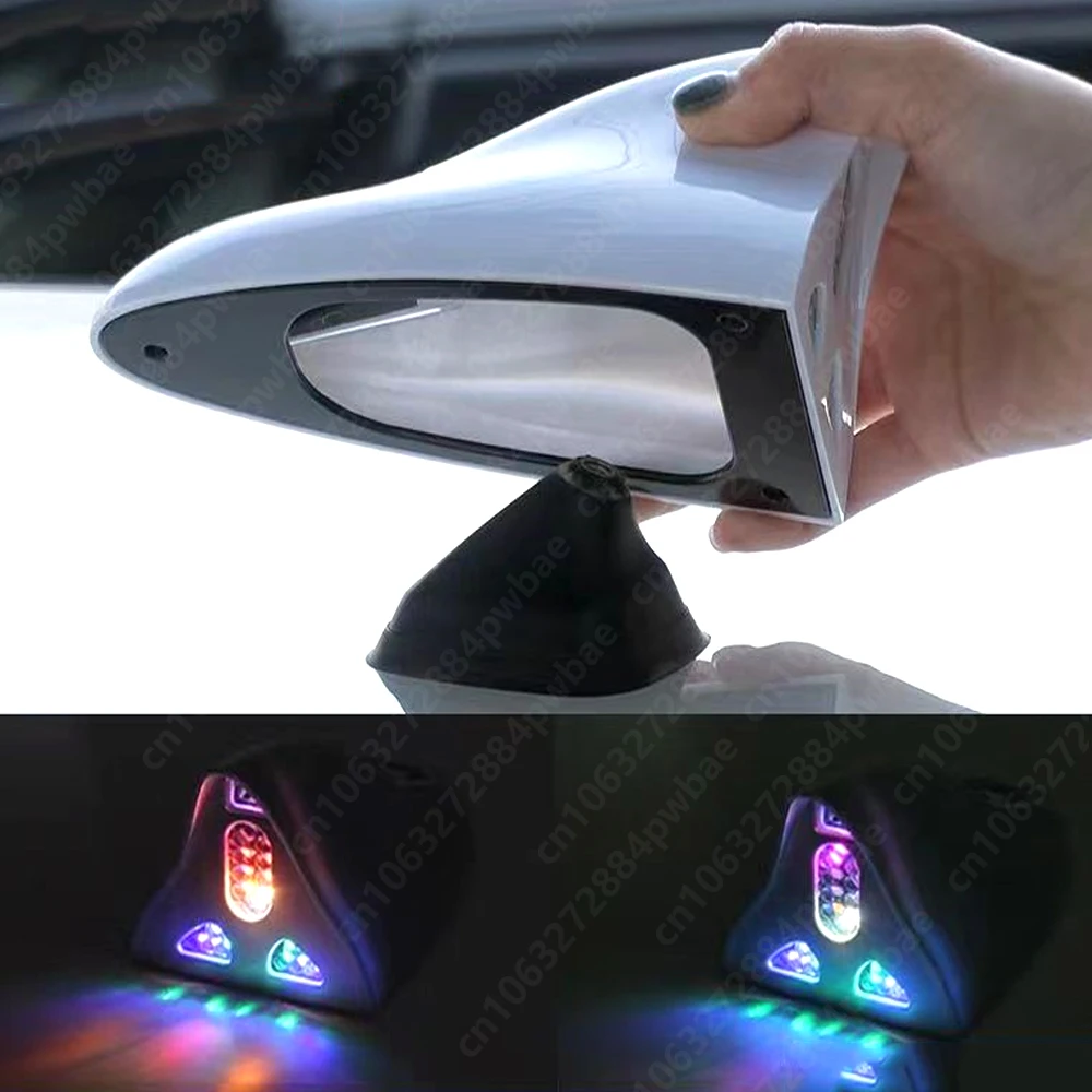 Police Lights In Mirror