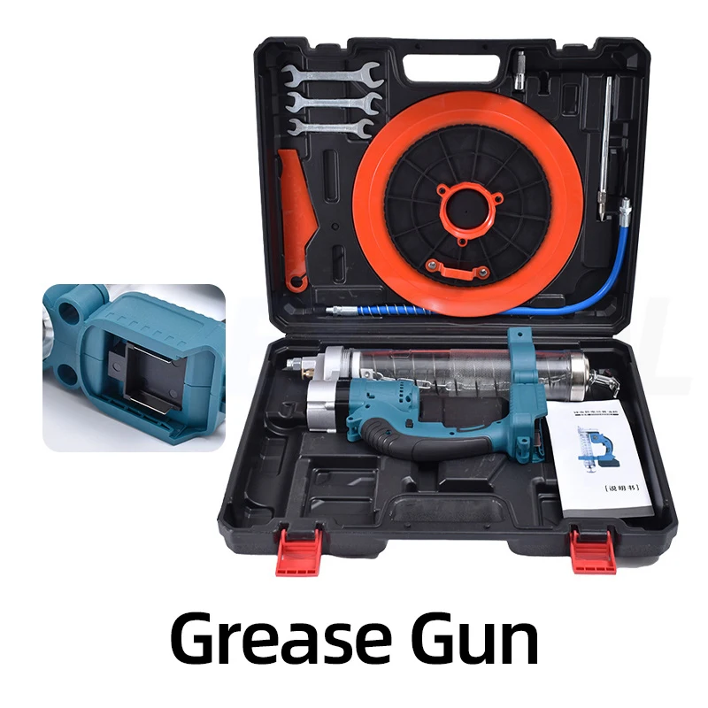 Electric-Butter-Gun-Explosion-proof-PC-Large-Capacity-Portable-Pressure ...