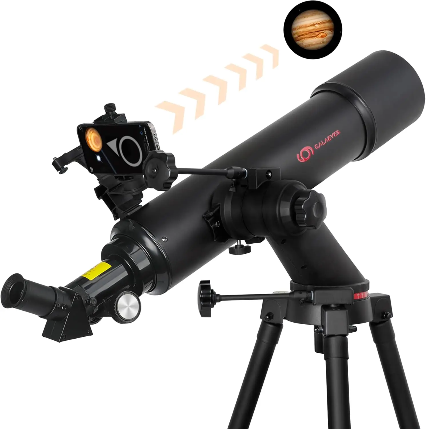 Telescope-100mm-Aperture-600mm-FL-w-Star-Finding-System-for-iOS-Android ...