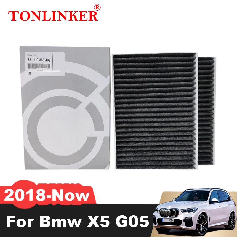 TONLINKER Cabin Filter 64119366402 For Bmw X5 G05 xDrive 25d 30d 40d ...