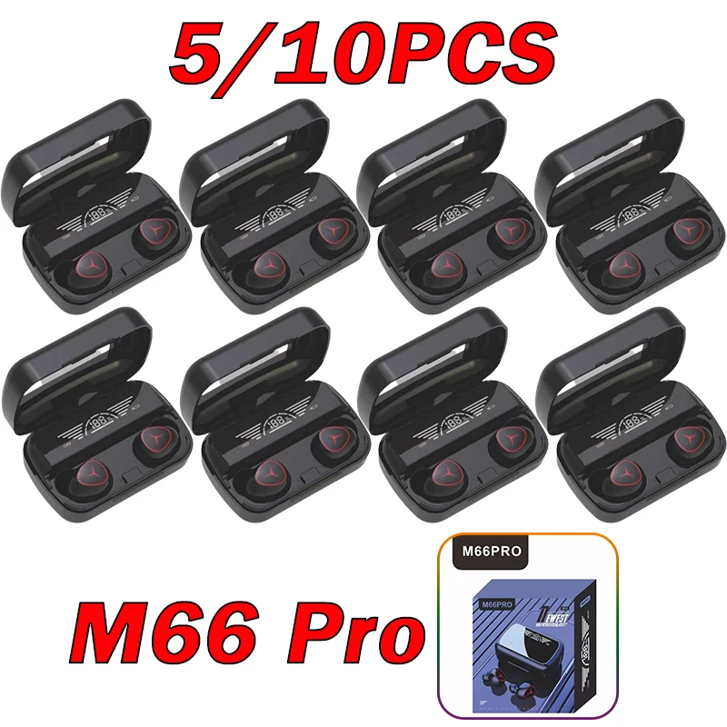 Auriculares-inal-mbricos-M66-Pro-con-TWS-cascos-con-Bluetooth-5-10 ...