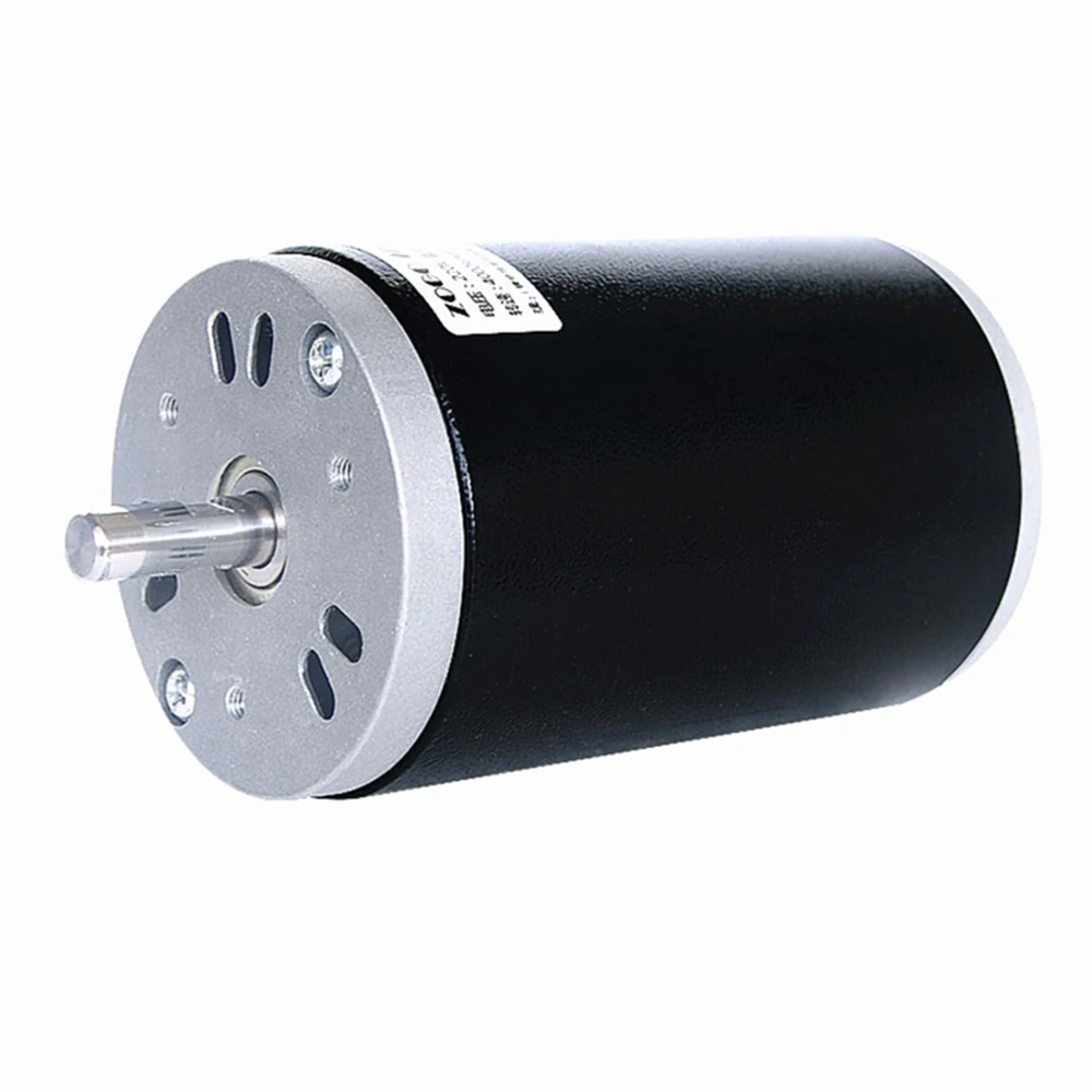77MM fuerte 12V 24V 3000RPM imán permanente DC Motor 300W 400W 7000RPM ...