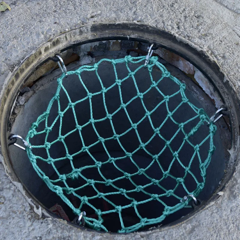 Manhole-safety-rope-netting-Well-cover-net-sewer-protection-net-Manhole ...