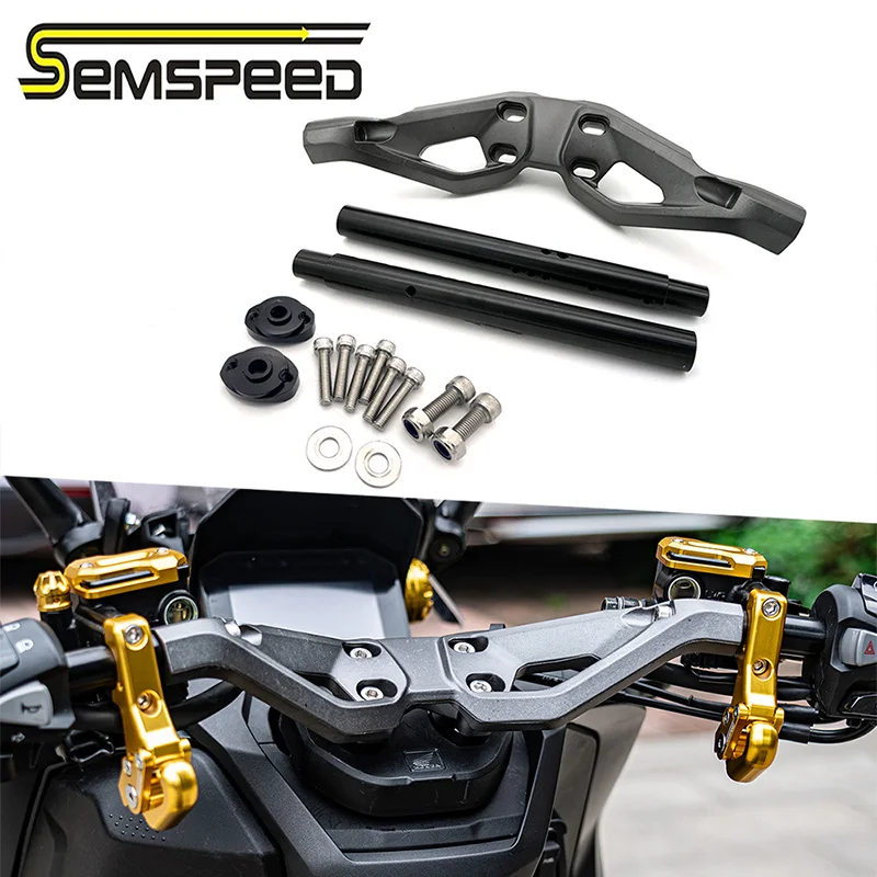 Semspeed-Motorcycle-CNC-Handle-Bar-Mount-Handlebar-Clip-Ons-Bracket-for-Honda-ADV150-ADV160 ...