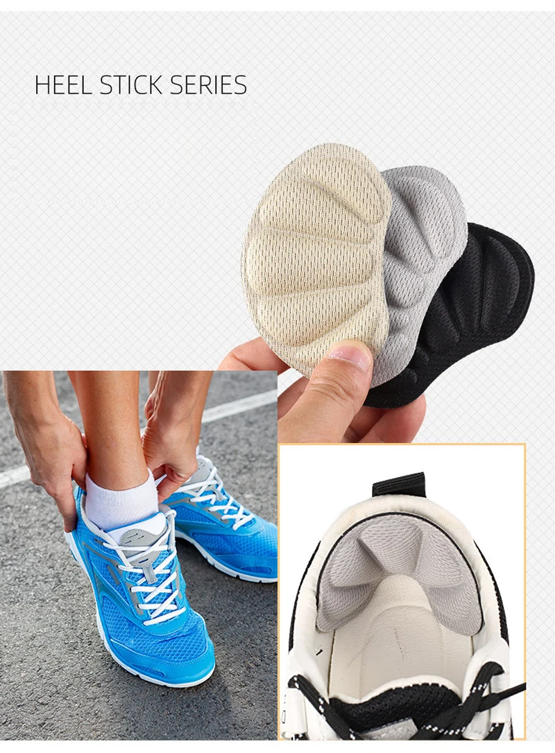 TALONNETTE,G159 K-1 Pair--Insoles Patch Heel Pads for Sport Shoes ...